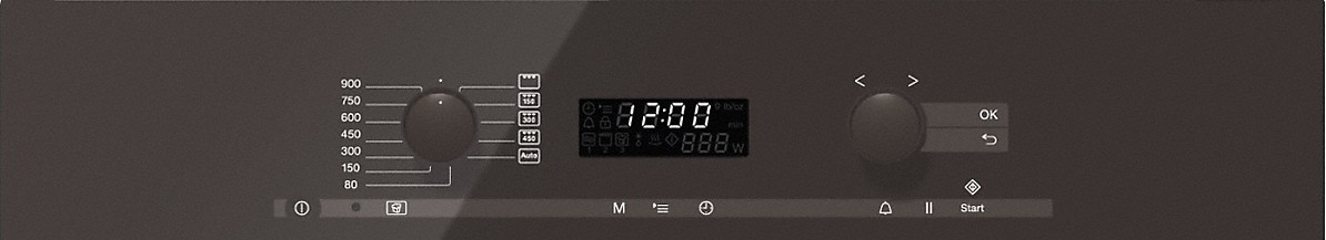 Vestavná mikrovlnná trouba MIELE M 6262 TC Havana hnědá